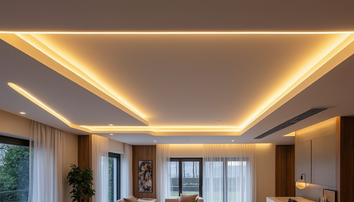 Bandeau LED au Plafond : Les Secrets d'une Installation Parfaite